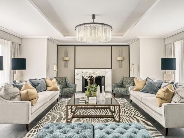 A stunning newly renovated lateral apartment overlooking Hyde Park
