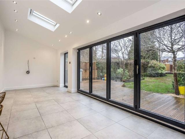 A stylish four bedroom house with home office in South Wilmslow