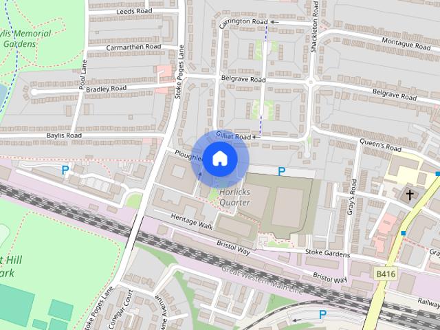 A second floor furnished apartment with south facing private balcony in the sought after Horlicks Artesian House development by Berkeley Homes