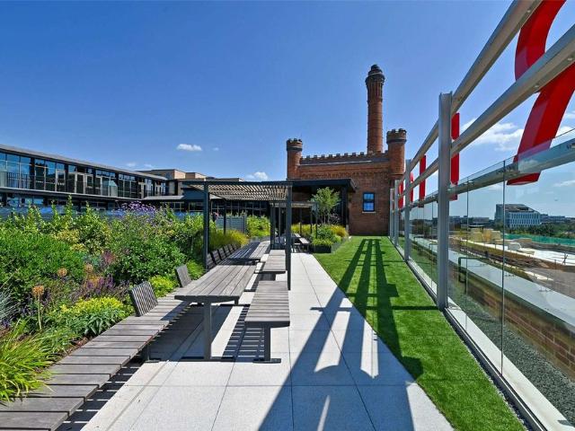 A spacious two bedroom, two bathroom apartment with one car parking space in the much sought after Factory Building in the Horlicks Quarter
