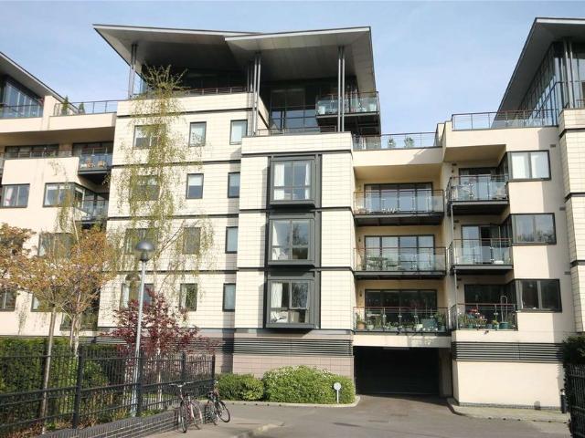 A three bedroom apartment with balcony overlooking the river