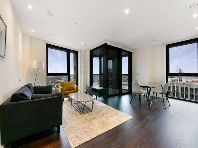 A well appointed two bedroom apartment on the fourteenth floor of this sought after development on Nine Elms