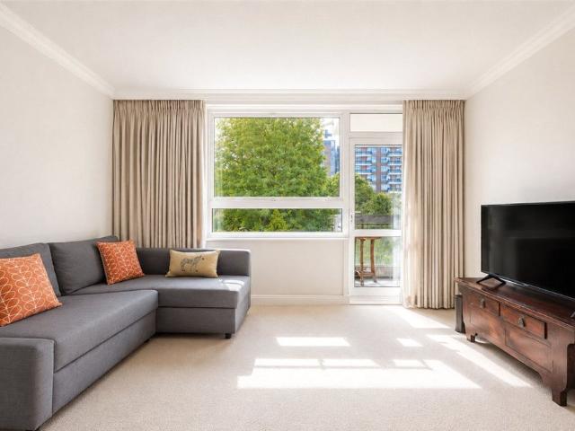 A well presented two double bedroom apartment in a popular purpose built block. The property offers spacious living space, a private balcony and excellent storage throughout