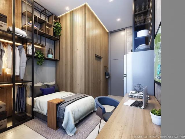 A 30 metros da estação Brooklin Linha 5 Lilás. Studio 25m²