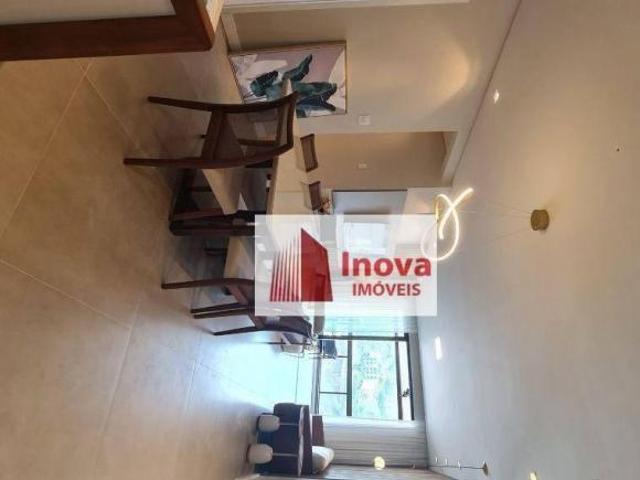 Aconcágua Luxuoso Apartamento com 3 qtos/suíte/varanda gourmet/2 vagas, à venda, 120 m² por R$1.09