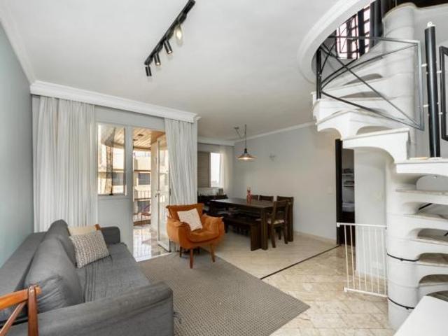 Elegante cobertura para venda em Vila Mangalot com 2 quartos, sendo 1 suíte, 107m²