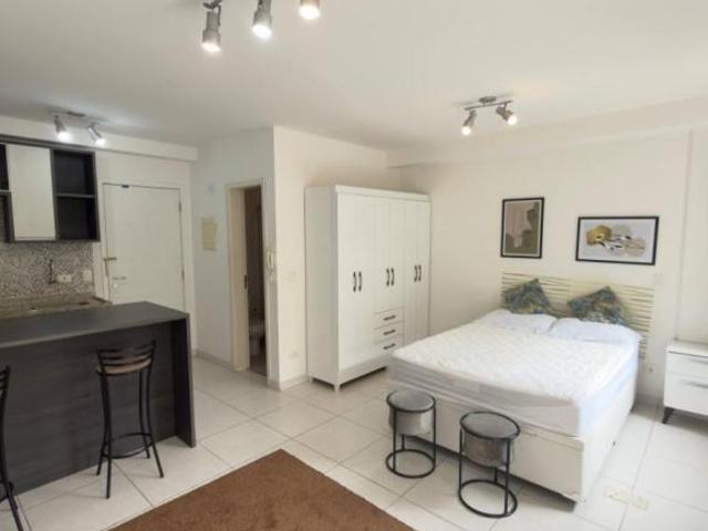 Aconchegante apartamento para venda e locação em Panamby com 1 quarto, sendo 1 suíte, 31m²