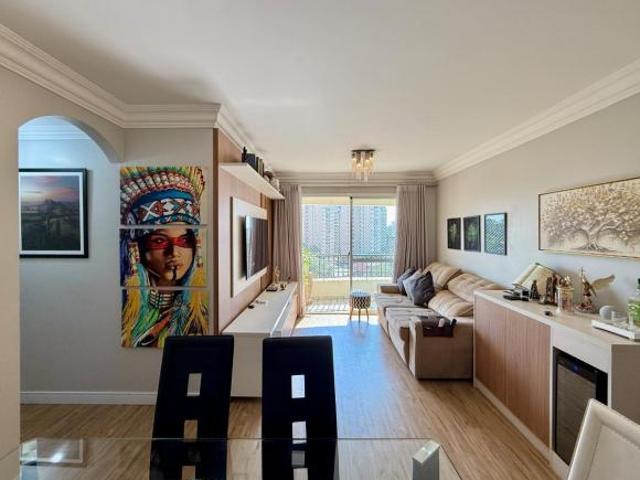 Aconchegante apartamento para venda em Jardim Marajoara com 3 quartos, sendo 1 suíte, 91m²