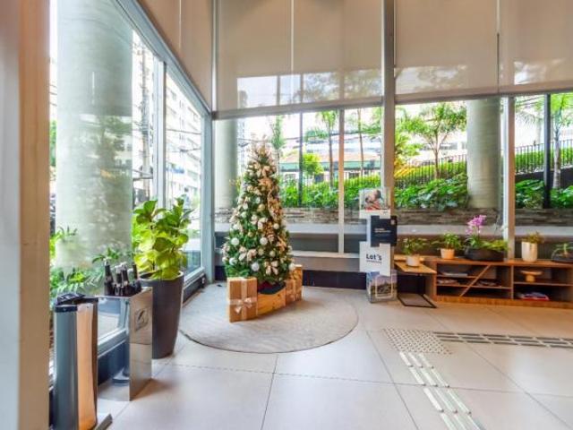 Deslumbrante flat para venda em Pinheiros com 1 quarto, sendo 1 suíte, 24m²