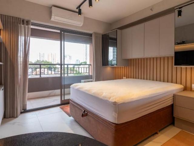 Imperdível studio para venda em Chácara Santo Antônio com 1 quarto, sendo 1 suíte, 27m²
