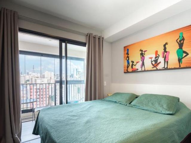 Versátil studio para venda em Bela Vista com 1 quarto, sendo 1 suíte, 24m²