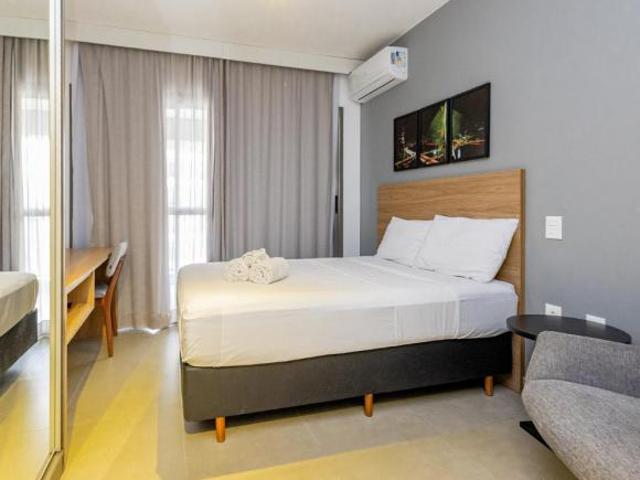 Espetacular studio para venda em Indianópolis com 1 quarto, 26m²