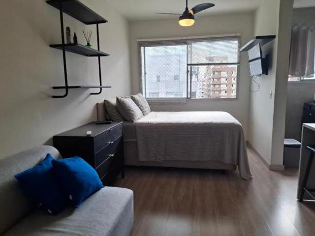 Versátil studio para venda em Vila Buarque Santa Cecília com 1 quarto, sendo 1 suíte, 27m²