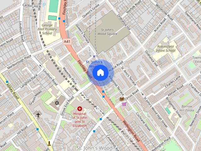 Acacia Road, St. John's Wood, London