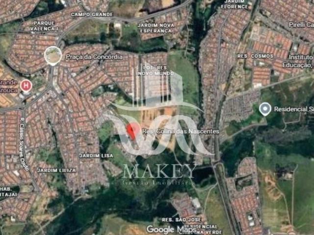 Aceita financiamento, terreno à venda no bairro Colina das Nascentes, região do Campo Grande em Camp