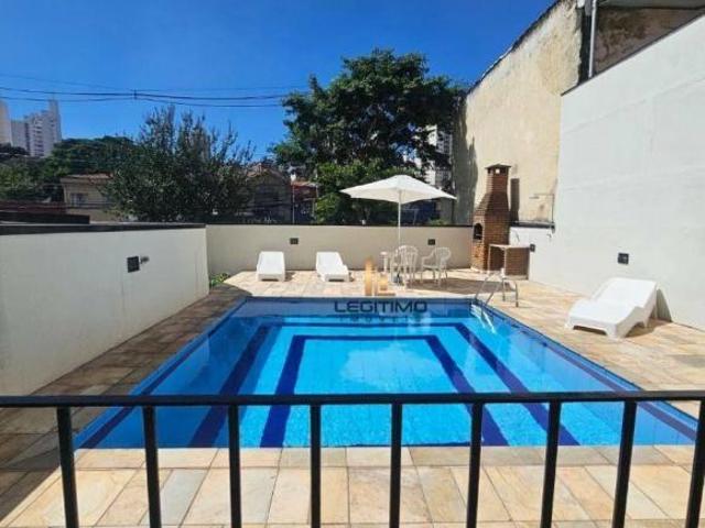 Aclimação: apartamento de 50 m² com 2 dormitórios à venda, condomínio completo, perto do Parque da A