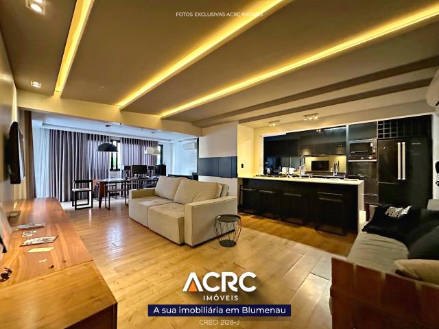 ACRC Imóveis AP10206 Apartamento com terraço próximo a Prefeitura de Blumenau no Centro