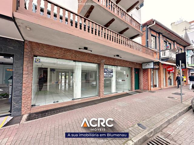 ACRC Imóveis SA01433 Loja para Locação no Centro de Blumenau