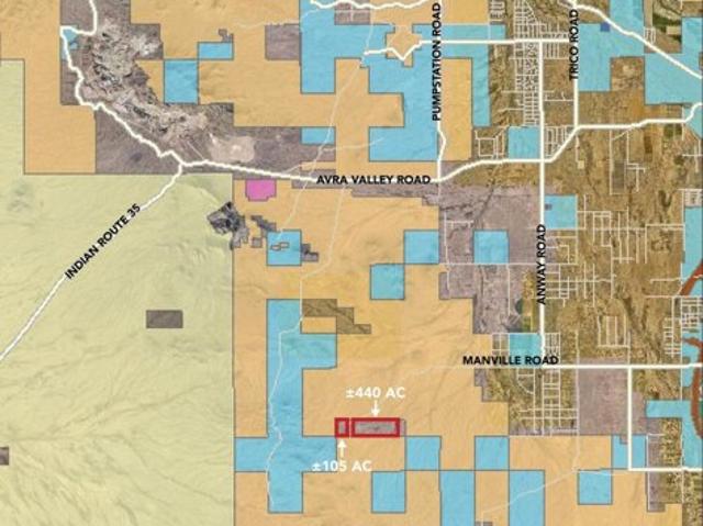 Acres Manville Rd, Marana, Plot For Sale