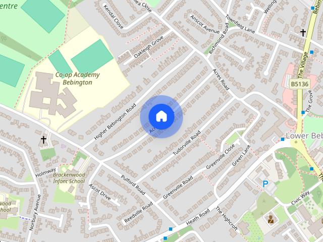 Acreville Road, Bebington