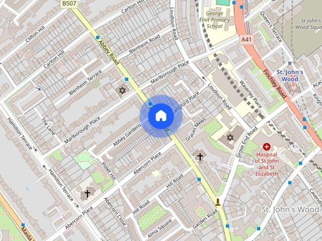 Abbey Road, Langford Court, NW8