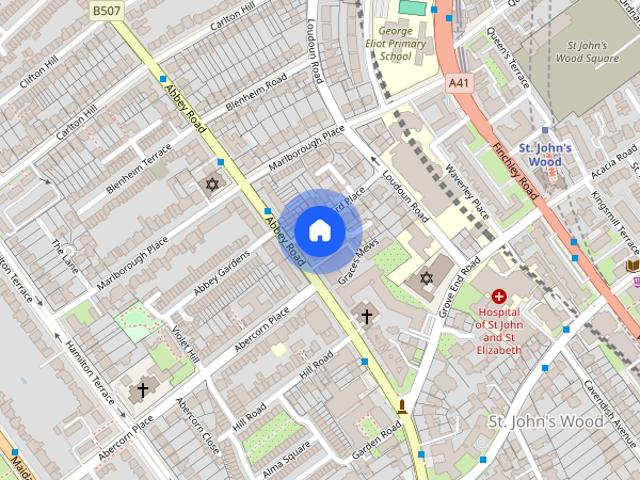 Abbey Road, Langford Court, NW8