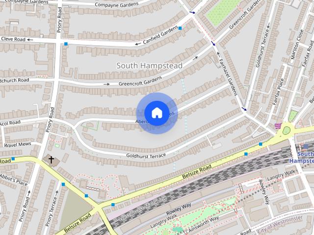 Aberdare Gardens, South Hampstead, London, NW6
