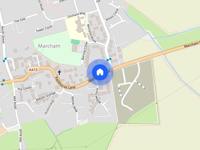 Abingdon Road, Marcham, Abingdon, Oxfordshire, OX13