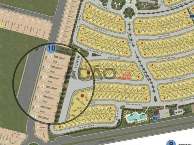 Ágio JARDINS MARSELHA Lote à Venda, 360.00 por R$ 480000.00 no setor Conjunto Residencial Storil IN1