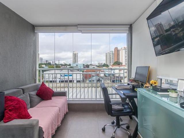 Espetacular apartamento para venda em Chácara Santo Antônio Zona Sul com 1 quarto, sendo 1 suíte