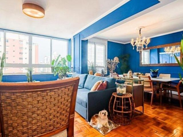 Sensacional apartamento para venda em Jardim Paulista com 3 quartos, sendo 1 suíte, 112m²
