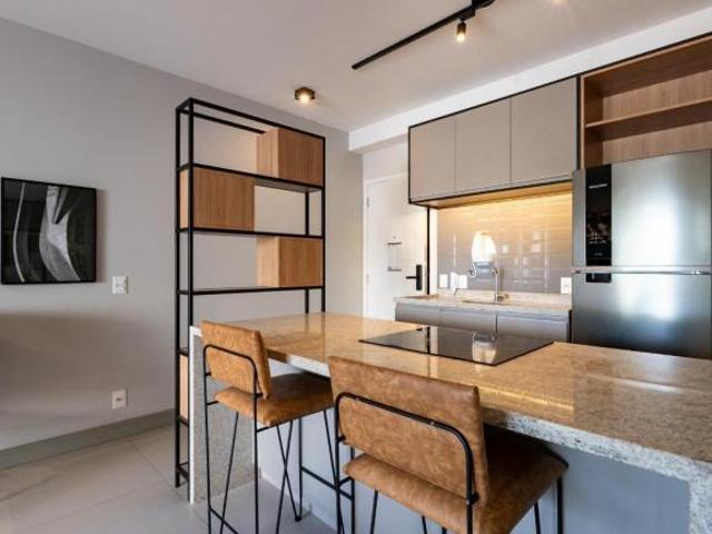 Versátil studio para venda em Campo Belo com 1 quarto, 40m² bruna stecca#036XE