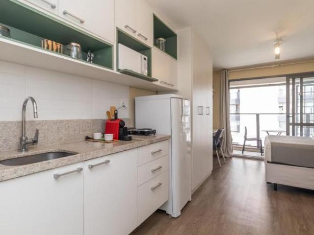 Confortável studio para venda em Brooklin Paulista com 1 quarto, 24m² giseleboassaly#E99U9