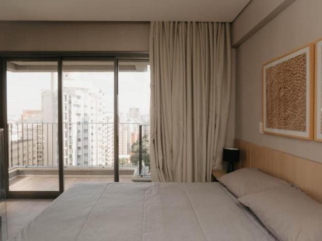 Versátil studio para venda em Jardins com 1 quarto, 31m²