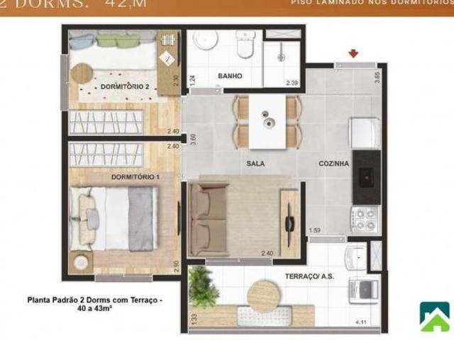 Agua Branca. Apartamento 2 Dormitórios Terraço. Lazer completo. Proximo da Estação Metro Agua Banca