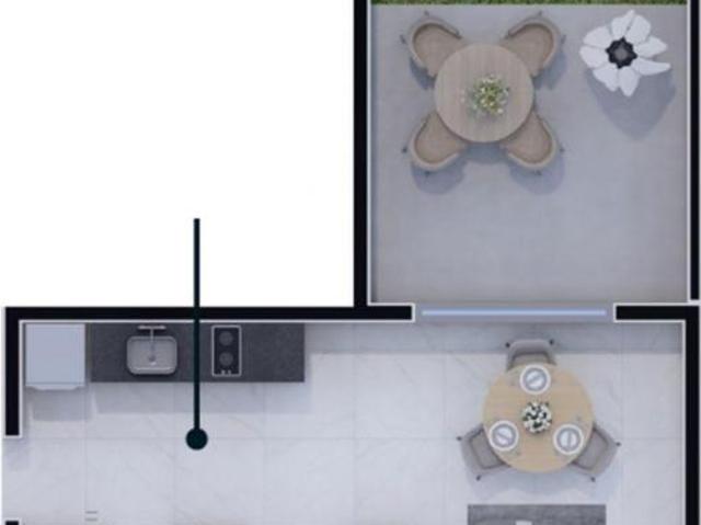 Agua Verde Studio Garden com 1 dormitorio e 1 vaga 46m2 privativo