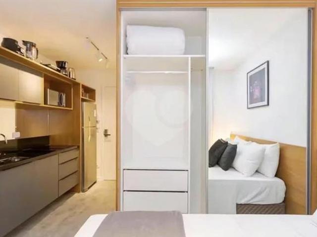 Agua Verde/Rebouças Studio Mobiliado pronto pra Airbnb 18,50m²