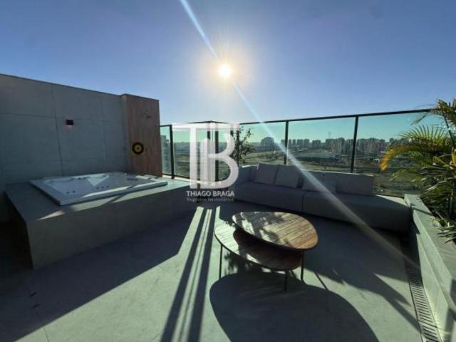 Águas Claras Cobertura linear Vista Livre 140m 100% reformado Gourmet Hidromassagem