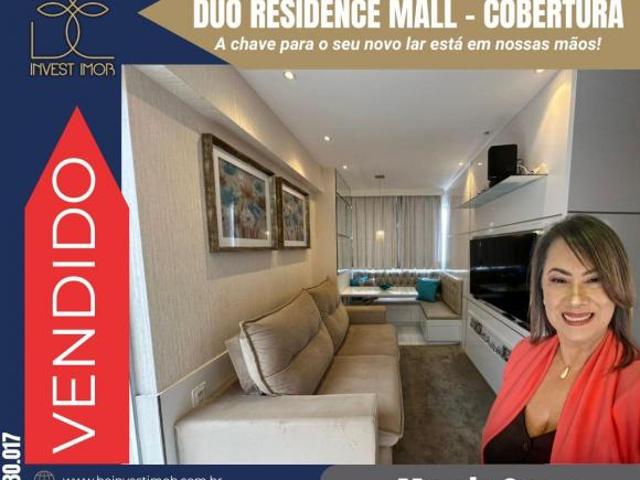 Águas Claras Belíssima cobertura no Residencial Duo Mall