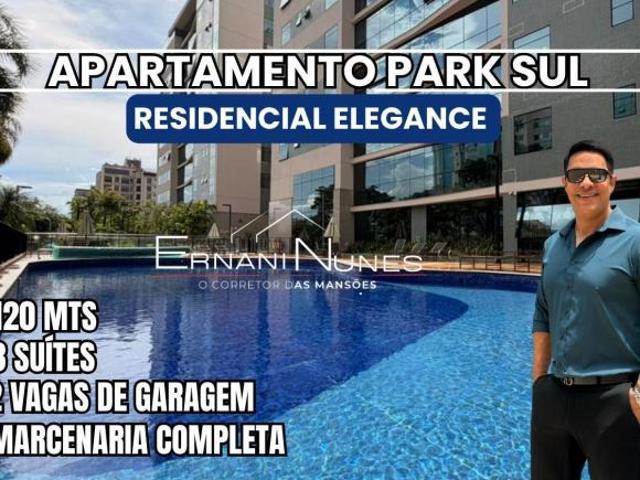 ÁGUAS CLARAS RESIDENCIAL ELEGANCE PARK SUL 3 QUARTOS 3 SUÍTES ARMÁRIOS LAZER