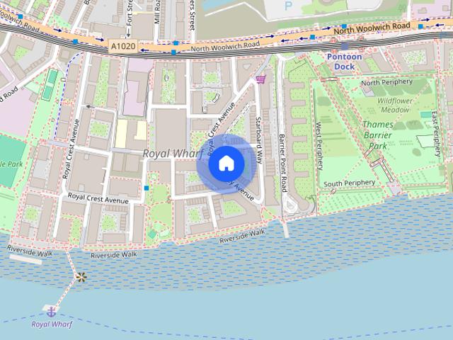 Admiralty Avenue, Royal Docks, London, E16