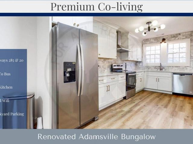 Adamsville bungalow renovated, plentiful parking