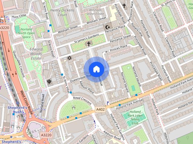 Addison Avenue, Holland Park