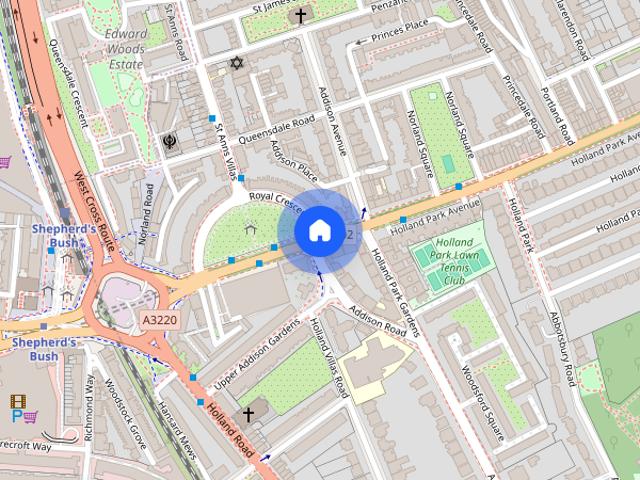 Addison Road, Holland Park, London