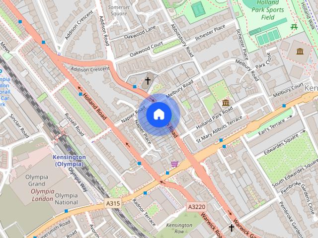 Addison Road, Holland Park, London, W14