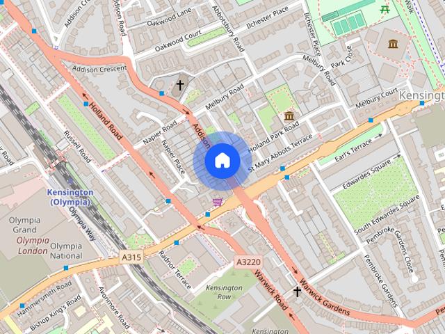Addison Road, Holland Park, London, W14