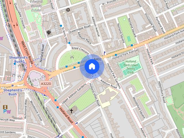 Addison Road, Holland Park, London, W14