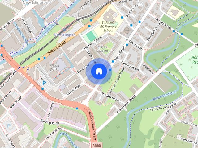 Advent, 1 Isaac Way, Manchester City Centre, Greater Manchester, M4