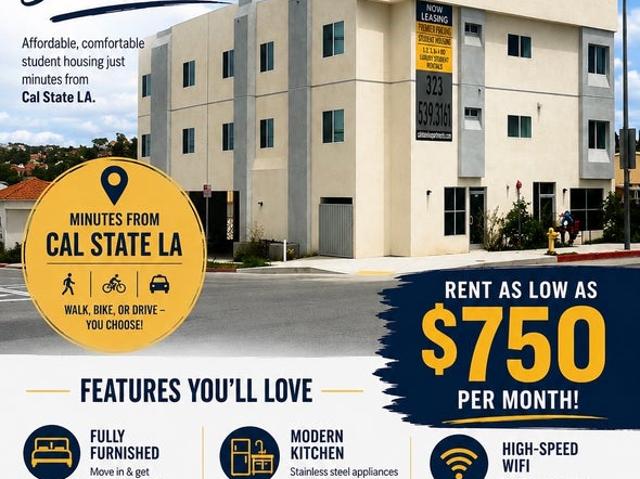 Affordable Student Housing near Cal State LA