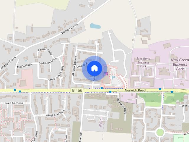 Akrotiri Square, Watton, IP25